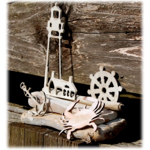 Ships Wheel Style 1 - MDF Wood Shape